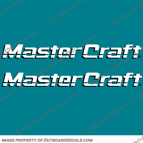 MasterCraft Boat Side Hull Decals - Set of Two - Choose your Colors!
