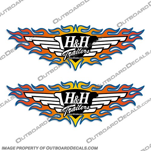 H&H Trailer Decals